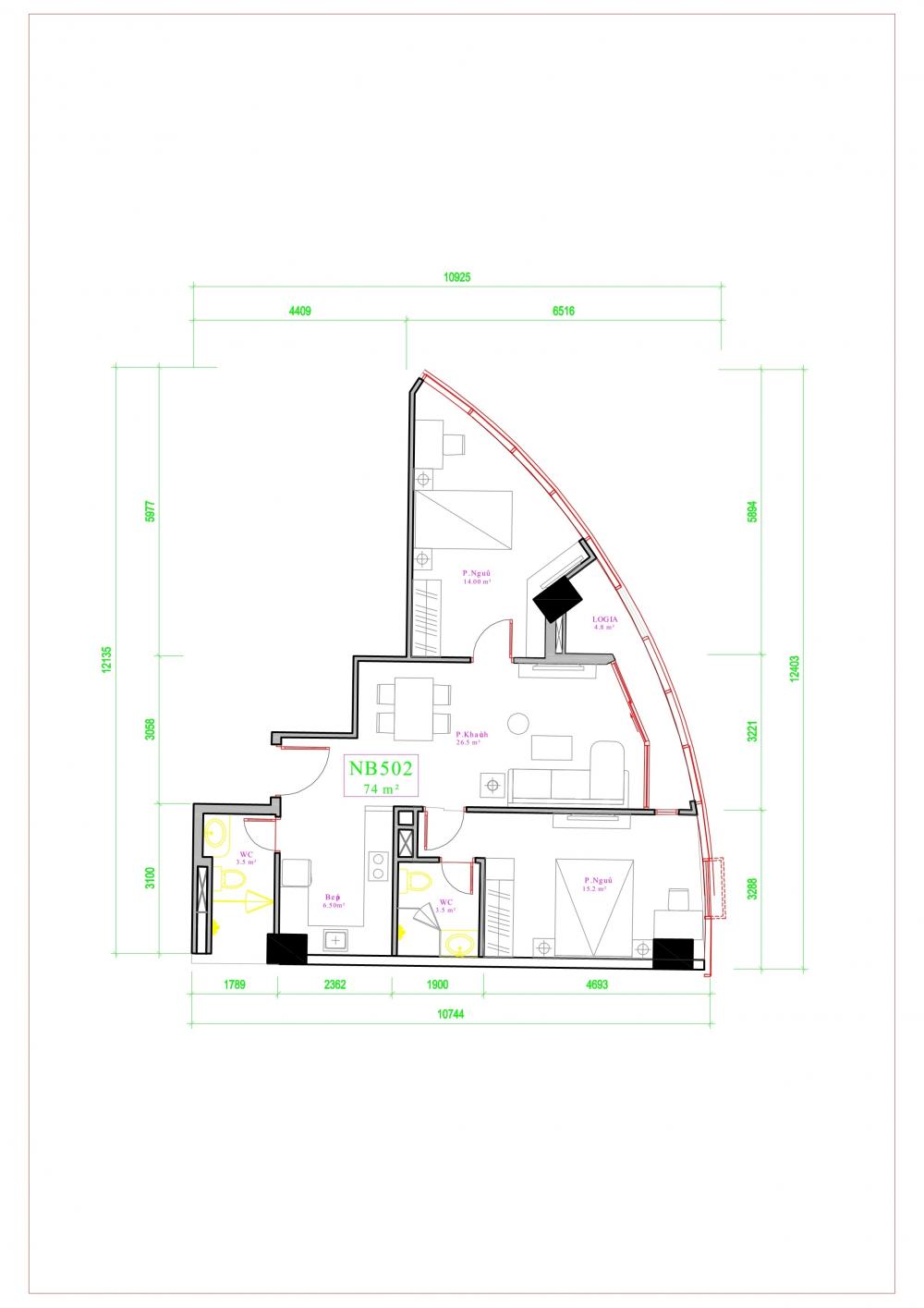 DIC The LandMark Residence - Mua Bán Căn Hộ Chung Cư T10/2025