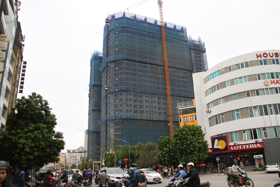 Dự án Central Field: sức hút từ tiến độ thi công