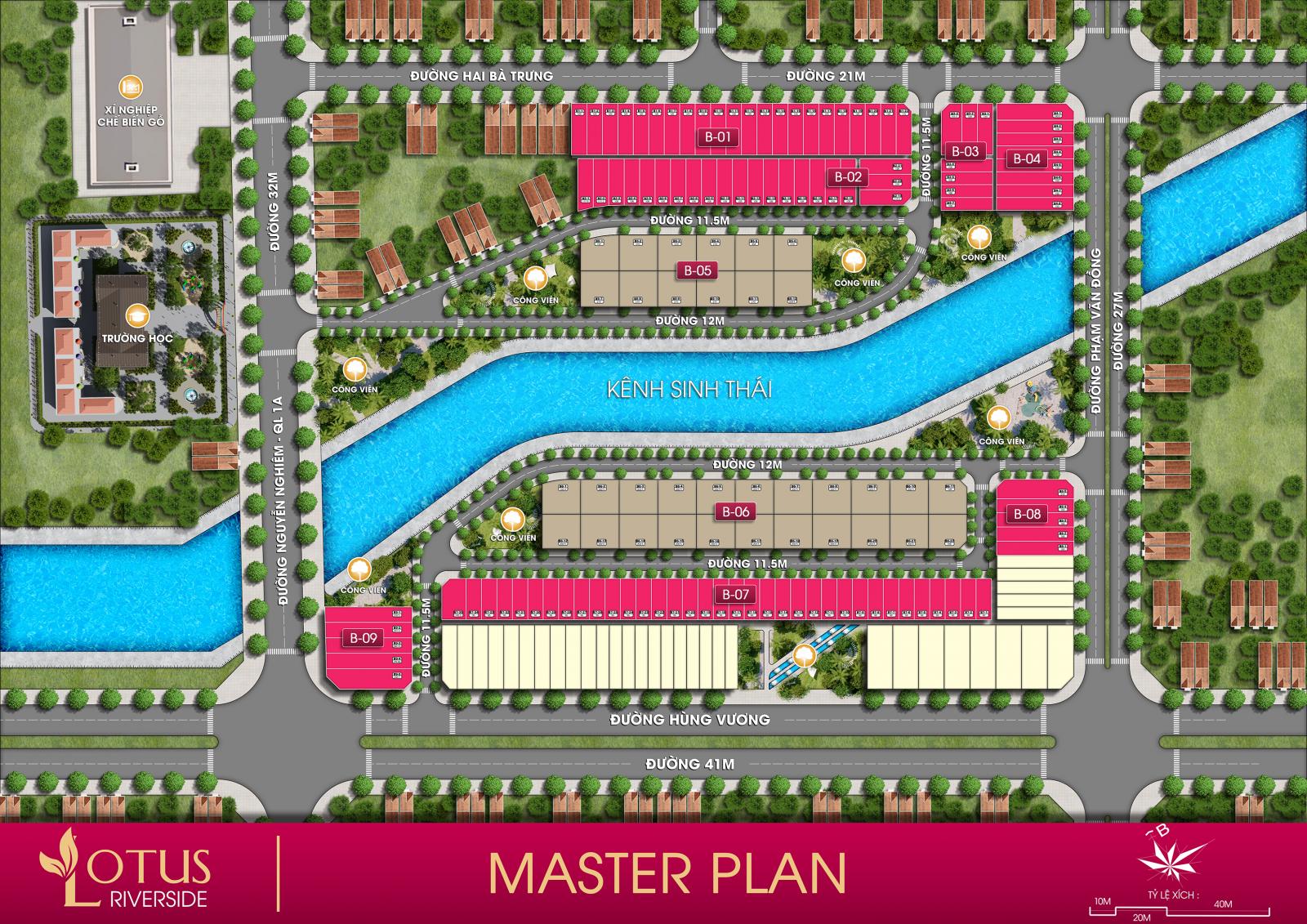 Dự án Lotus Riverside Thị xã Đức Phổ | Mặt bằng, chính sách, giá bán T8 ...