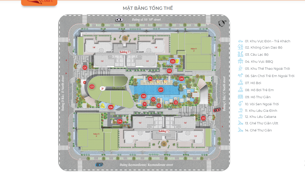 Dự án Cardinal Court Quận 7 | Mặt bằng, chính sách, giá bán T4/2026