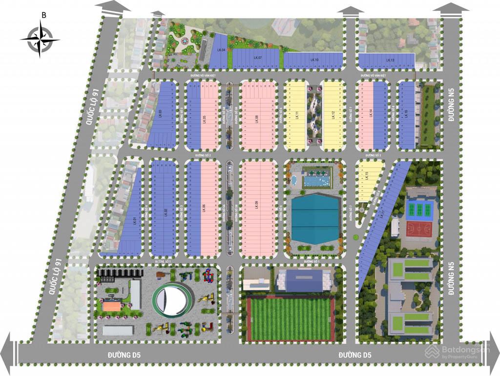 Dự án An Châu Central Huyện Châu Thành | Mặt bằng, chính sách, giá bán ...