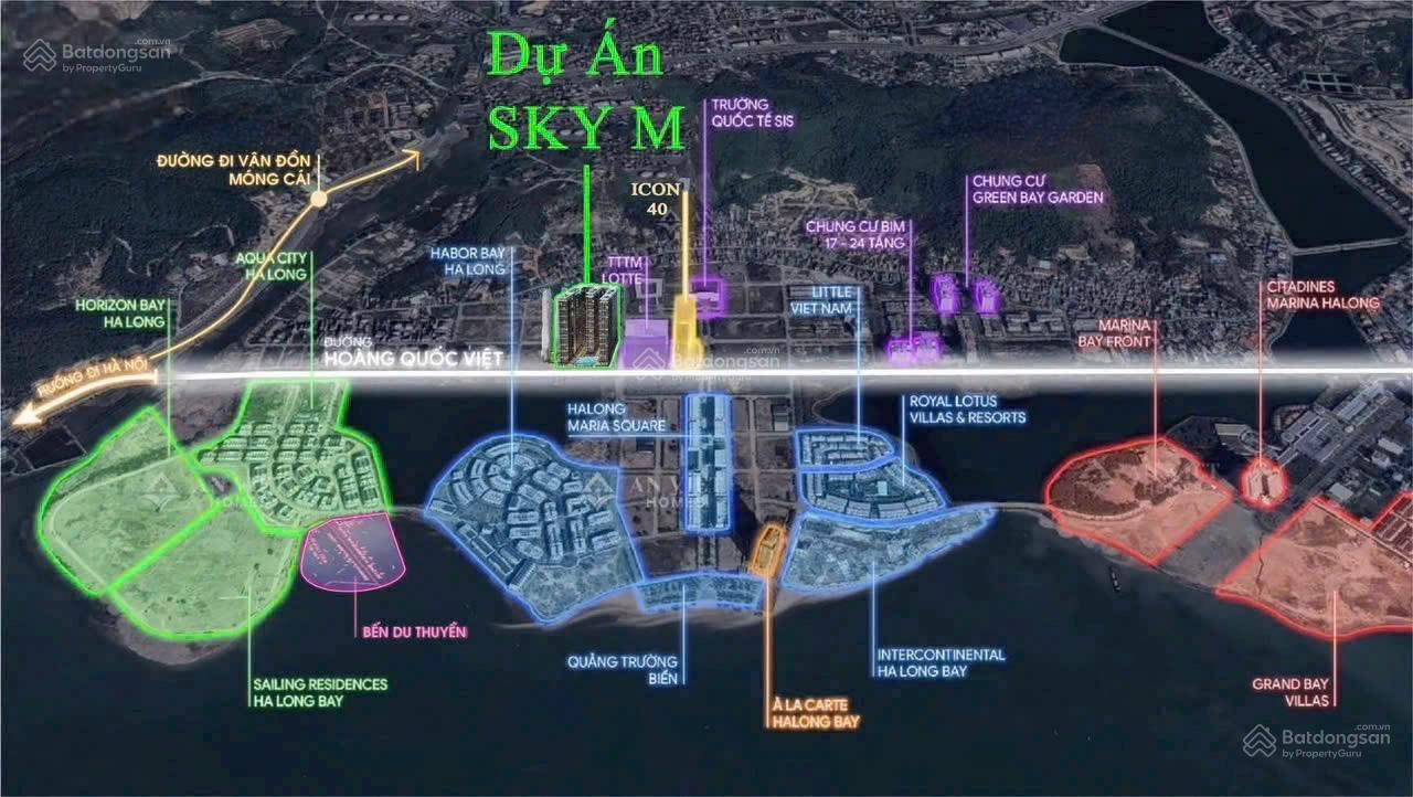 Dự án SkyM Thành phố Hạ Long | Mặt bằng, chính sách, giá bán T1/2026
