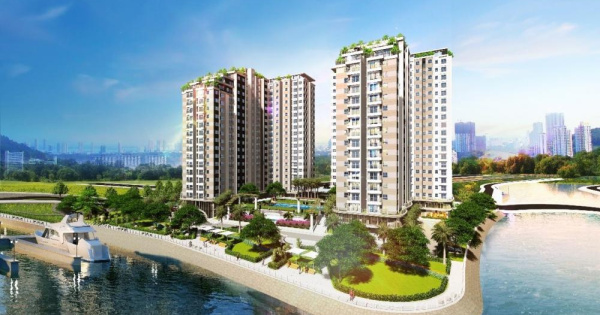 Chính chủ bán căn hộ Conic Riverside Q8, 2PN 1WC 2tỷ750, DT: 66m2, view ...