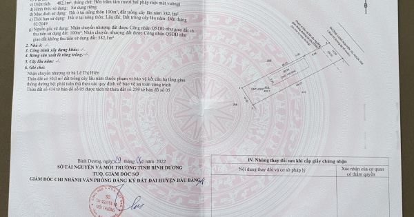 Bán 500m2 đất mặt tiền đường nhựa Long Nguyên 5, cửa KCN Bàu Bàng