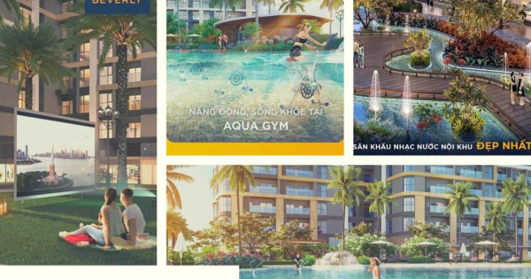 Bán gấp 3PN hơn 100m2 tại The Beverly - Layout bo cong 2 góc đẹp, tầng ...