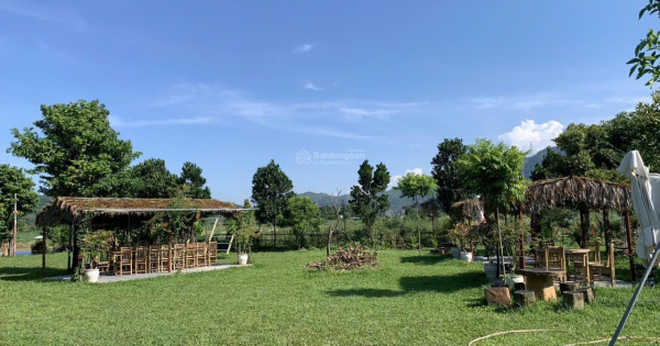 Bán farm Hòa Bắc chủ đang kinh doanh du lịch, view sông cực đẹp