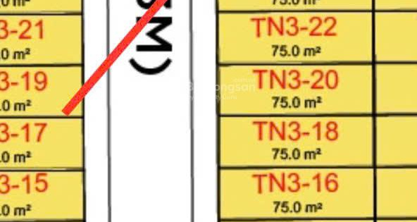 Cần bán gấp nhà phố gần hồ TN3 - 2x số đẹp DT 75m2 giá gốc 22.845 tỷ. Bán nhanh