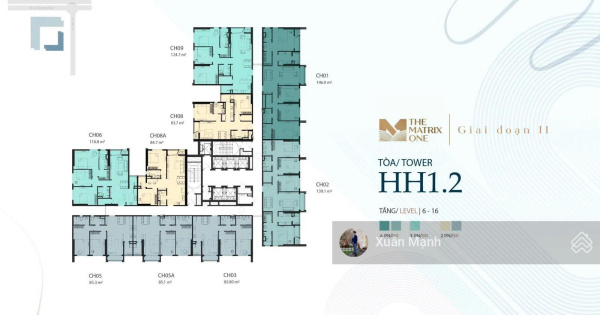 MatrixOne giai đoạn 2, Booking 1PN-4PN, duplex,penthouse. Ký trực tiếp ...