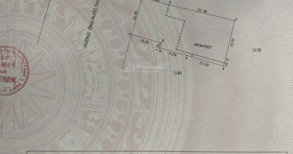 Bán đất giá 10 tỷ VND tại đường Ống Nước sát Quốc lộ 1K, Dĩ An, Bình Dương
