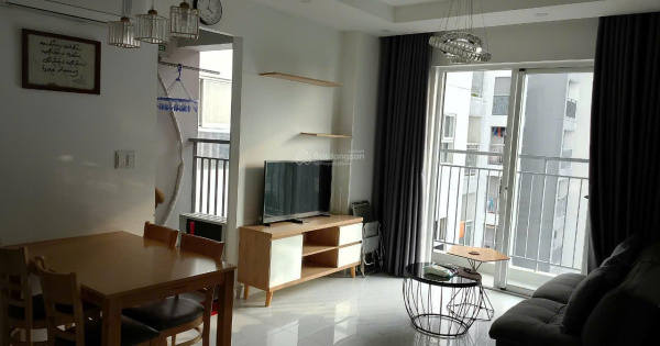 Cho thuê căn hộ Conic Riverside Q8, căn 2PN full nội thất