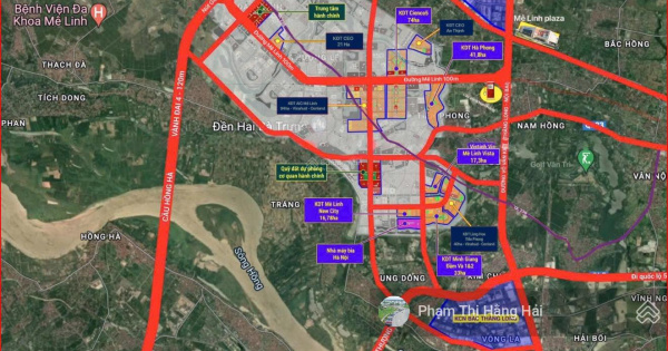 Bán biệt thự song lập BT2, BT3, BT6, BT7,.. Tại HUD Mê Linh Central