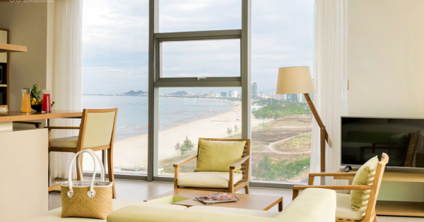 Căn góc 2PN 65m2 Fusion Suites mặt tiền Võ Nguyên Giáp, full nội thất ...