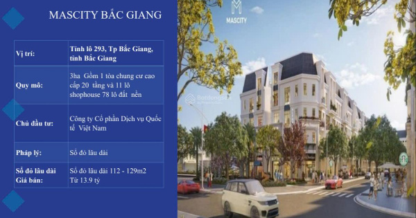Cc Mast City TP Bắc Giang Bàn giao nội thất cao cấp, đầy đủ thiết bị ...