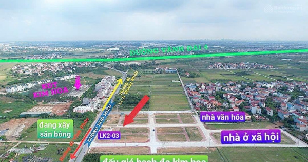 100m bạch đa kim hoa mê linh hà nội