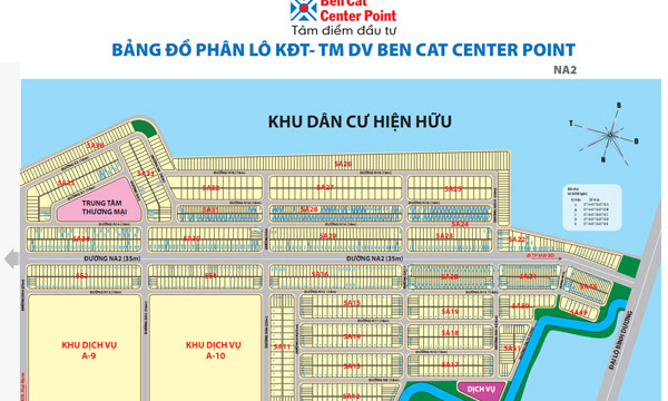 Dự án BenCat Center Point Thành phố Bến Cát | Mặt bằng, chính sách, giá ...