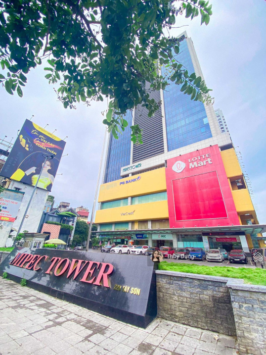 Cho thuê văn phòng tòa Mipec Tower - Tây Sơn, DT 100m, 220m, 500m, 700m ...