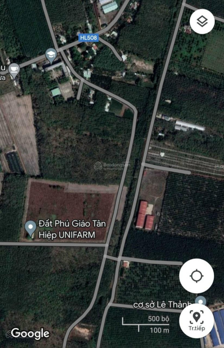 Cần bán đất 4 Ha SKC xã Tân Hiệp Phú Giáo Bình Dương