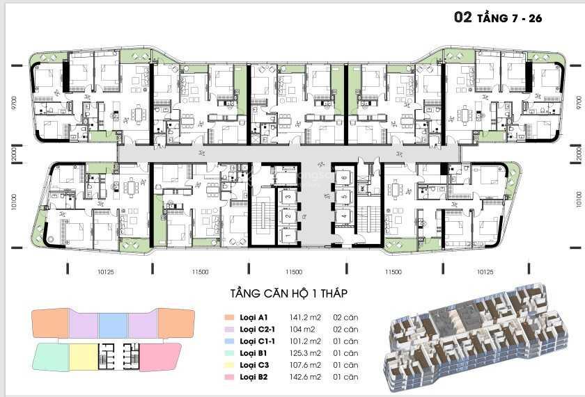 Mở bán toà cuối cùng chung cư Khu Ngoại Giao ĐoànChung cư N01-T6-T7 ...