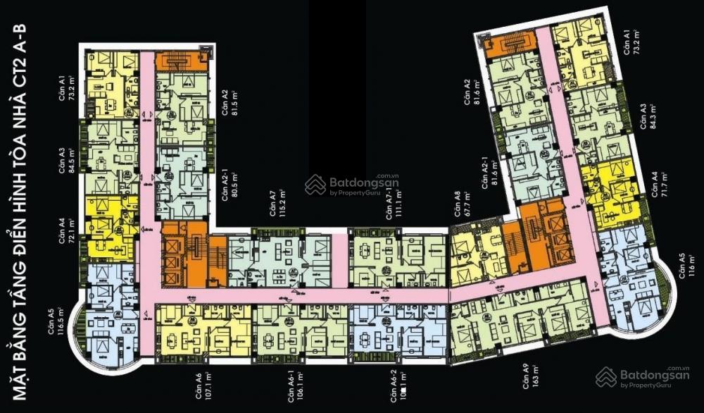Chính chủ bán căn hộ chung cư CT2A khu đô thị Nam Cường, Cổ Nhuế 1 ...