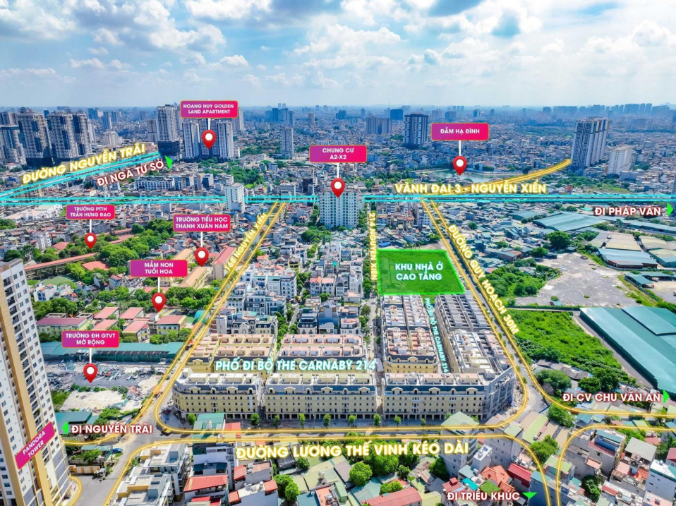 Cần bán căn SH25 Rue De Charme 214 Nguyễn Xiển khu đô thị mới Hạ Đình ...