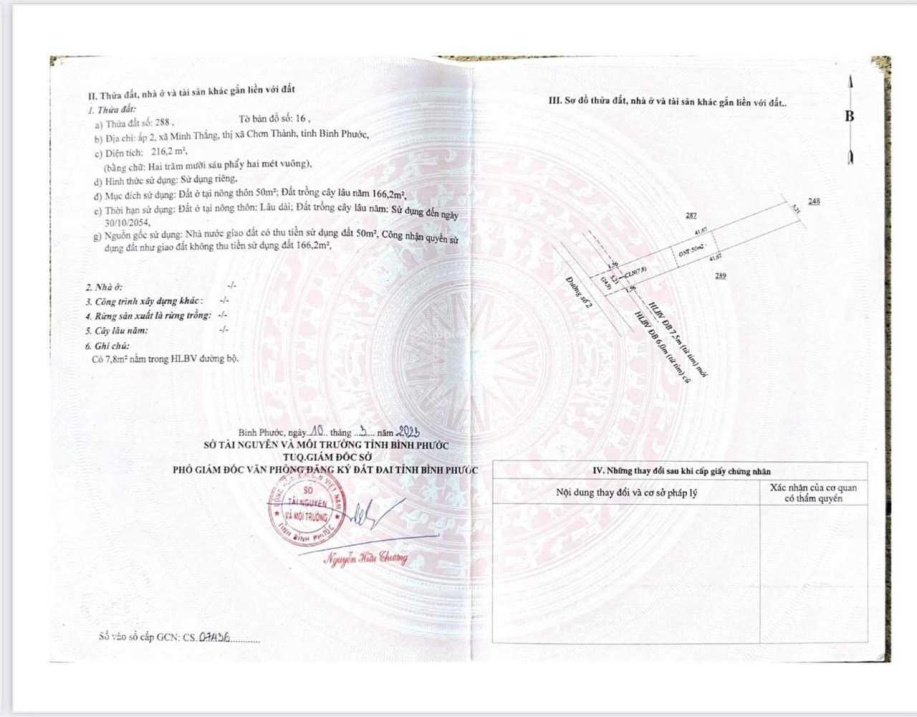 Đang còn vài nền sát QL14 Chơn Thành, giá cực rẻ đường nhựa mới tinh ...