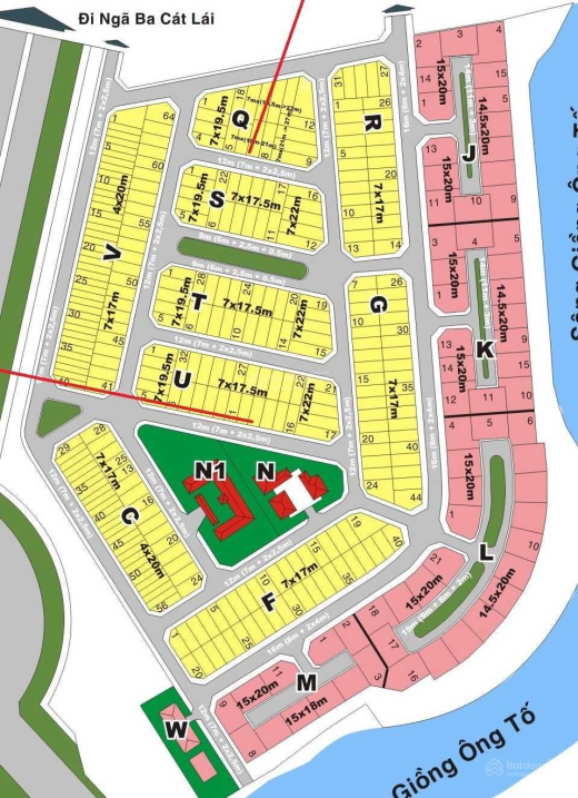 Giỏ hàng nền nhà phố biệt thự các diện tích - KDC Văn Minh, KDC Sông ...