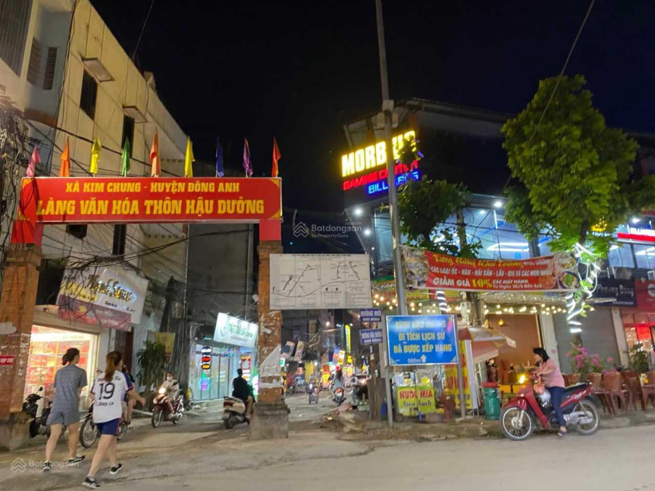 Bán 112m2 đất thổ cư Kim Chung - Đông Anh, 8.6m mặt tiền, đường trải ...