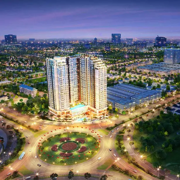 Căn hộ sân vườn 3 ngủ tầng 5 tại Sentoa Sky Park. Liên hệ 0966 959