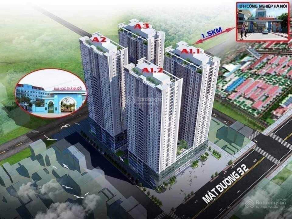 Bán shophouse tầng 1 chung cư New City mặt đường QL32 - Lai Xá - Hoài Đức, diện tích 210m2, mt 16m