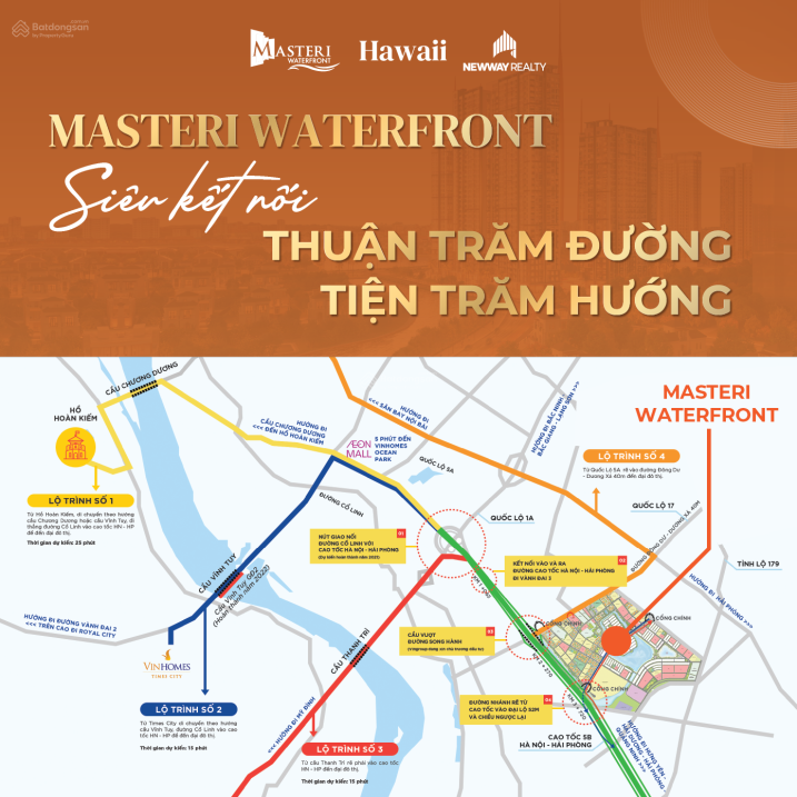 Trải nghiệm 32 tiện ích độc đáo tại toà H2 - khu Hawaii Masteri Waterfront