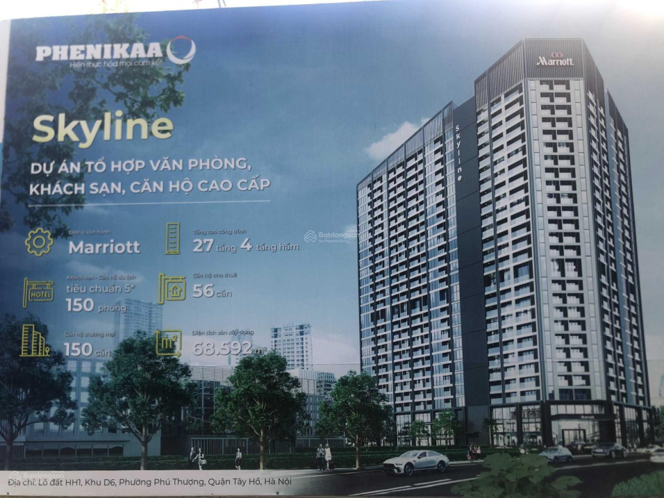 CĐT Phenikaa mở bán chung cư cao cấp Skyline Võ Chí Công, sở hữu lâu dài