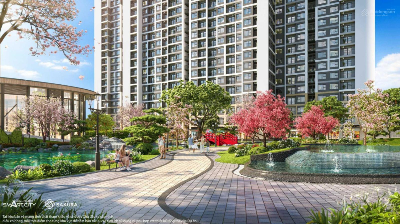 Căn hộ 3PN2WC Vinhomes Smart City, mở bán tòa SA5 PK Sakura, T10/2024 ...