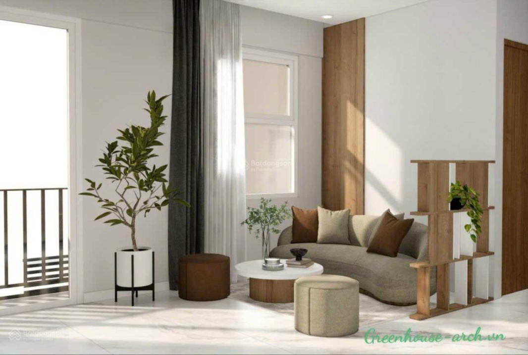 Bán căn hộ Conic Riverside Q8, căn góc 65m2, 2PN, view Đông Nam, giá 1. ...