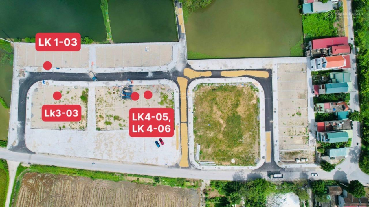 E Nhàn chính chủ bán lô LK04 - 06 đất đấu giá Đại Cường Ứng Hoà