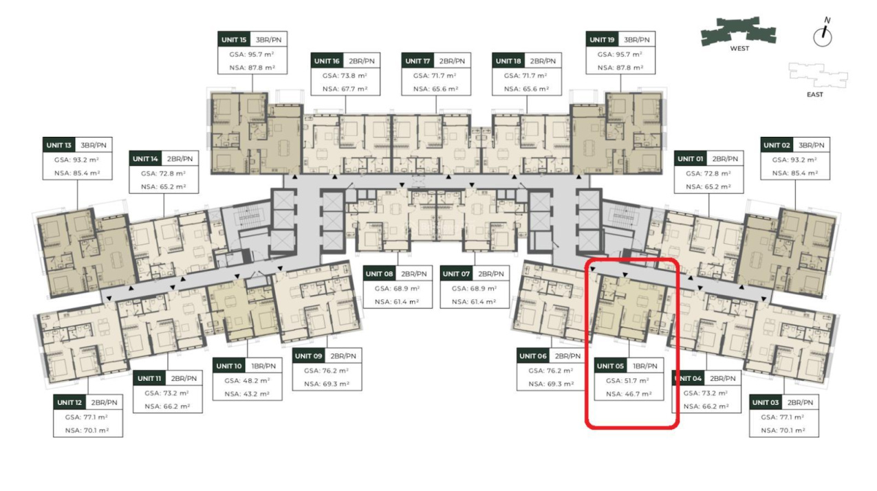 Lumiere Riverside - 1PN - view TP - 48,2m2 - Giá 5.1 tỷ All In tổng hợp ...