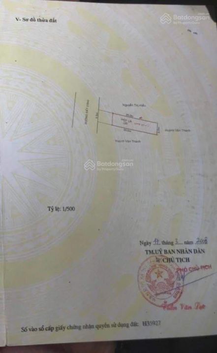 Bán đất có nhà C4 mặt tiền DX042 Phú Mỹ DT 5x25m thổ cư 95m2