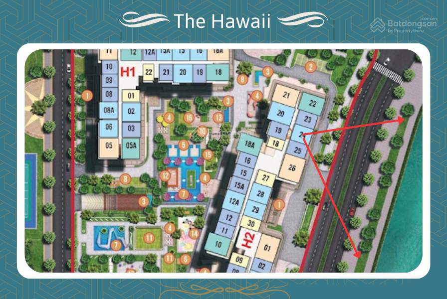 Ngỡ ngàng hàng hiệu Masteries căn hộ 2PN view hồ toà H2 Hawaii giá chỉ ...