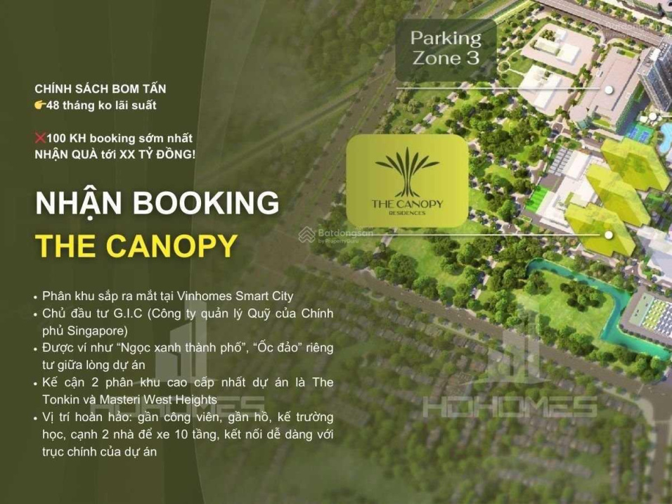 Quỹ căn 2pn toà TC2 Canopy ân hạn gốc lãi 48tháng, 2 hầm gửi xe cạnh 2 ...