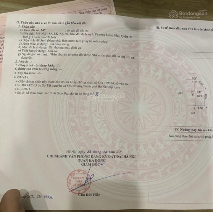 Cần bán lô góc siêu vip khu 2 NO18A LK06 trục chính gần công an phường ...