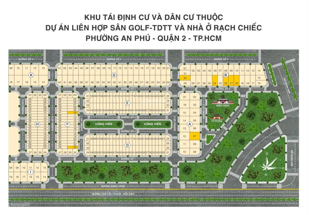 Bán nền đất DA tái định cư NRC sát bên KĐT Global City, SHR từng khu có ...