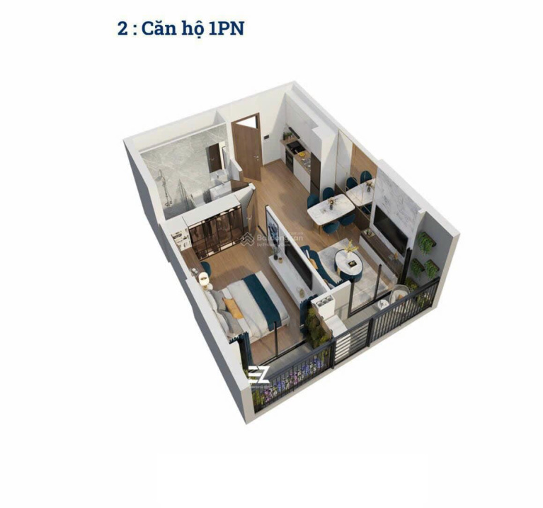 Quỹ căn còn chiết khấu 4% BE1, BE4 Studio, 1 PN Beverly Ocean Park 1 Gia Lâm