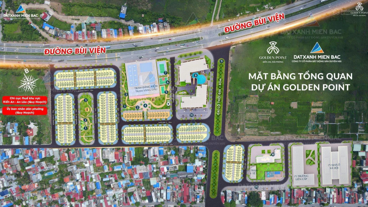 Độc quyền quỹ căn giá gốc Golden Point Hải Phòng