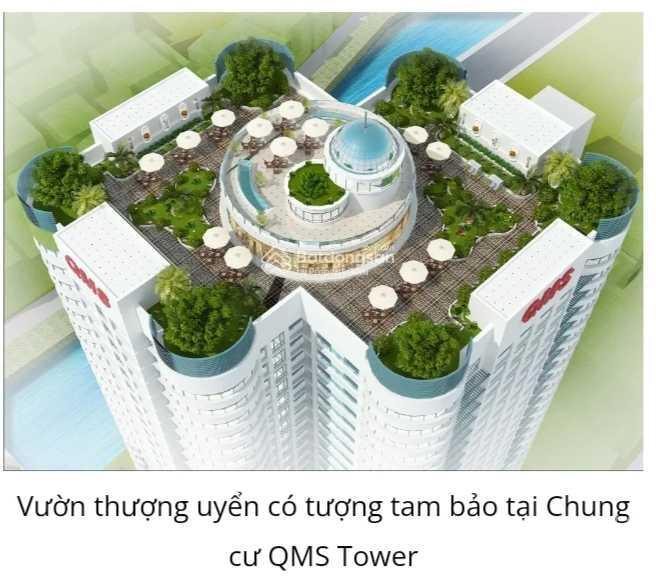 Độc quyền bán chung cư QMS Top Tower, chính thức mở bán dự án trong tháng 6