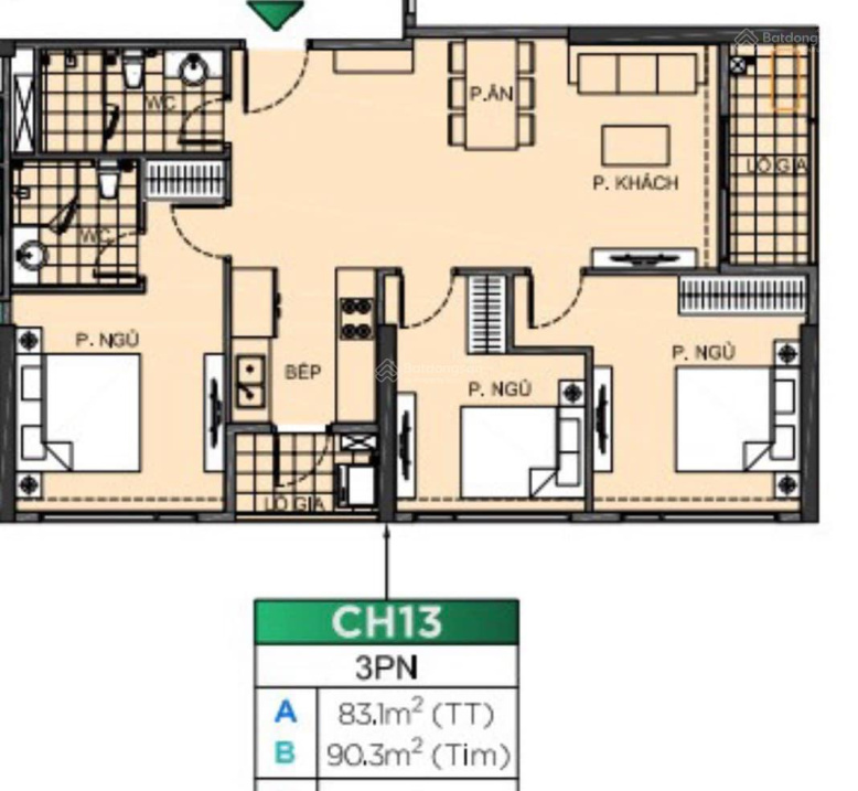 Bán Căn 3 ngủ góc tòa TC2 Canopy view bể bơi giá cực tốt tại Vinhomes ...