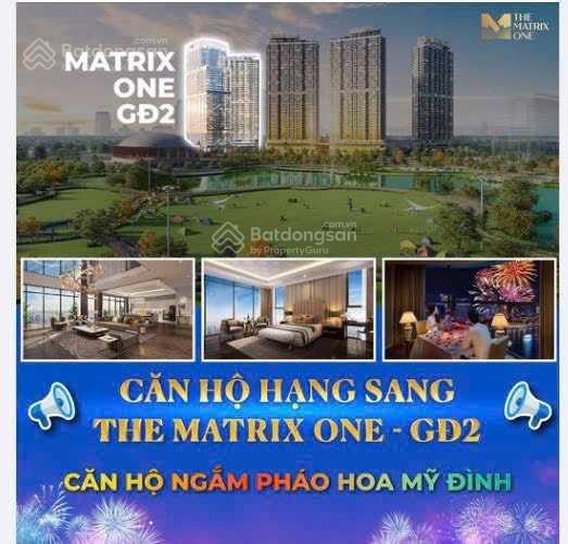 Chính thức nhận booking The Matrix One Giai Đoạn 2 (Matrix Premium)