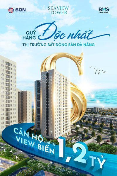 Căn hộ Seaview Tower Đà Nẵng view biển trọn đời, giá full 1tỷ2 nhận nhà ngay
