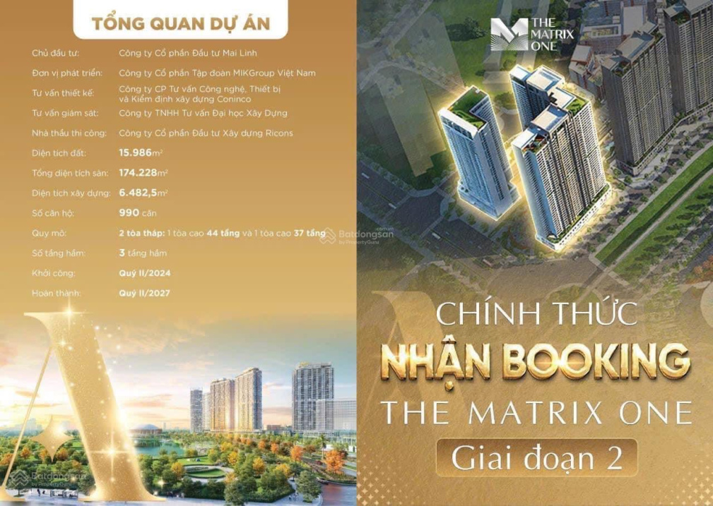 Matrix One giai đoạn 2 Căn1 - 4PN 149m2 chiết khấu siêu tốt, hỗ trợ vay miễn lãi đến lúc nhận nhà!