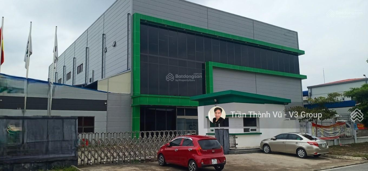 X956. Cho thuê kho xưởng KCN tỉnh Thái Nguyên 4.000m2 có PCCC tự động, TBA 560KVA