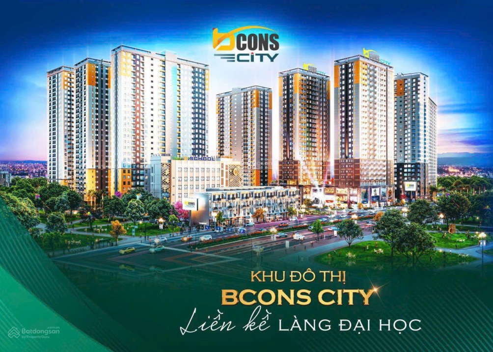 Bcons Homes mở bán căn hộ dự án Bcons City và tháp Green Emerald. (Nhận ...