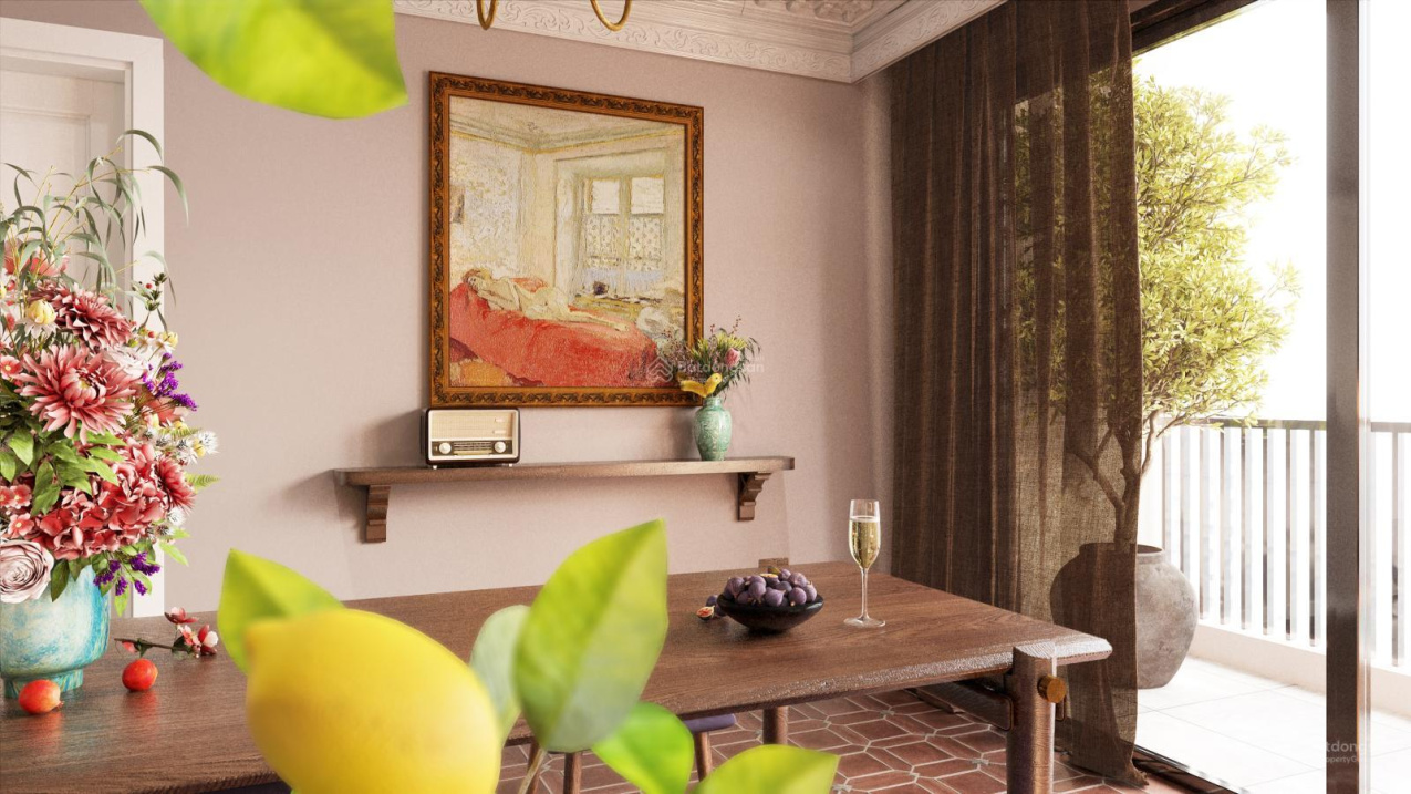 Căn hộ 3 phòng ngủ giá 7,5 tỷ tại Cienco1 Hoàng Đạo Thúy, thiết kế 3N ...